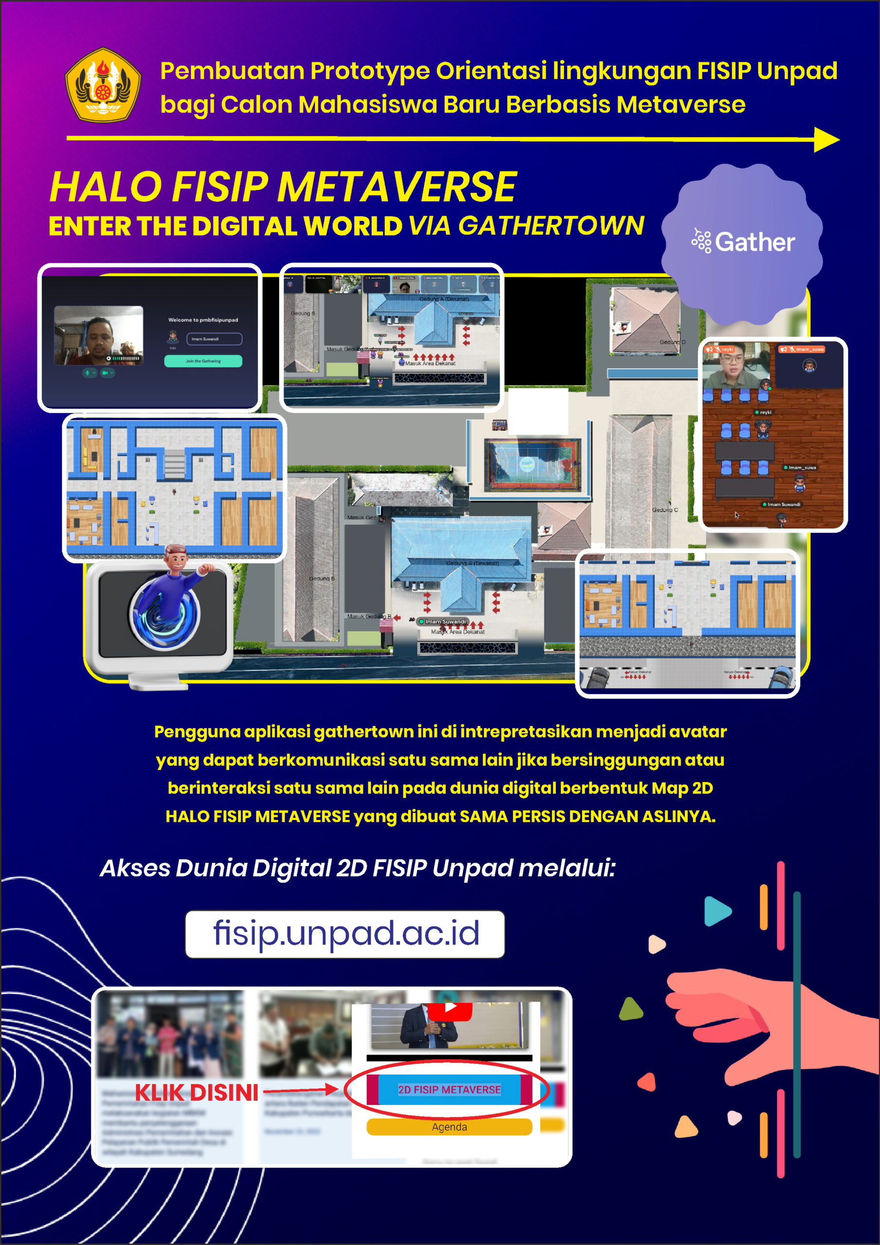 Pembuatan Prototype Orientasi Lingkungan Fisip Unpad Bagi Mahasiswa ...